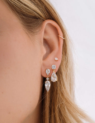 5mm Multi Stone Ring | Sami Jewels