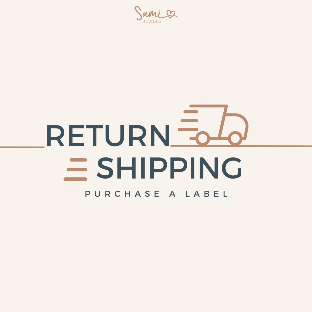 Return Shipping Label - USA Only! – Sami Jewels
