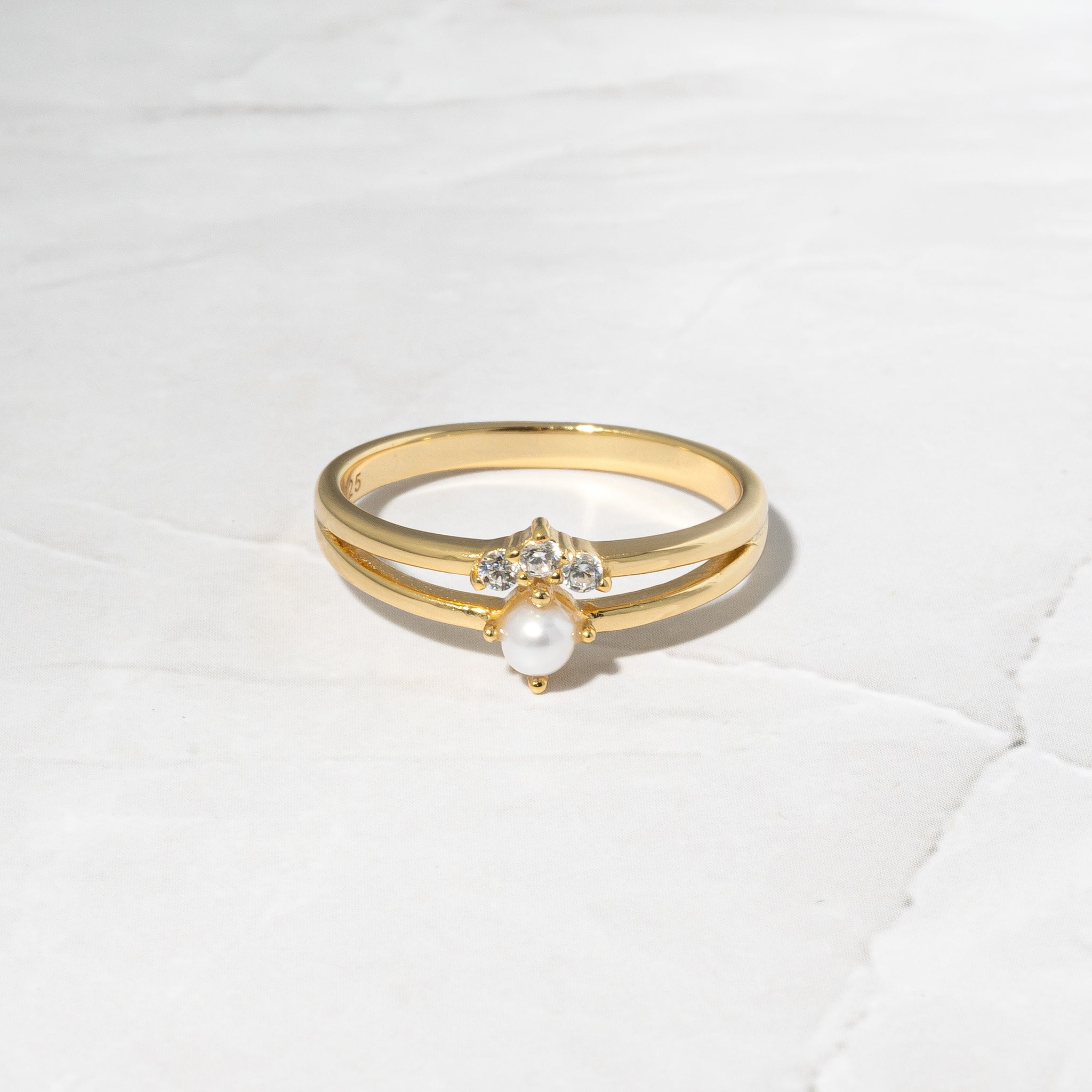 Pearl Ring Set – Sami Jewels