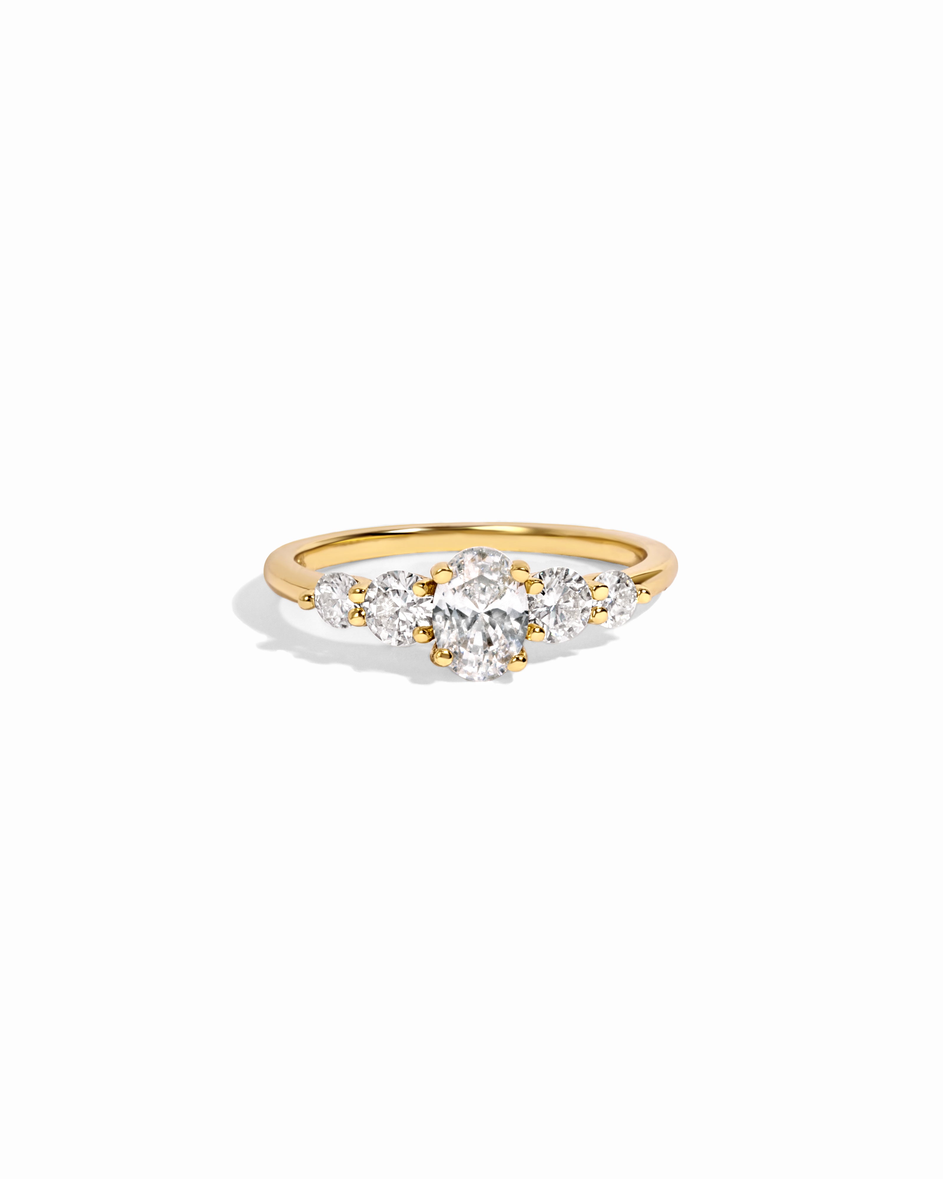 Oval Cluster Ring | Sami Jewels