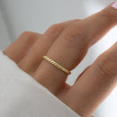 Stacking Rope Ring – Sami Jewels