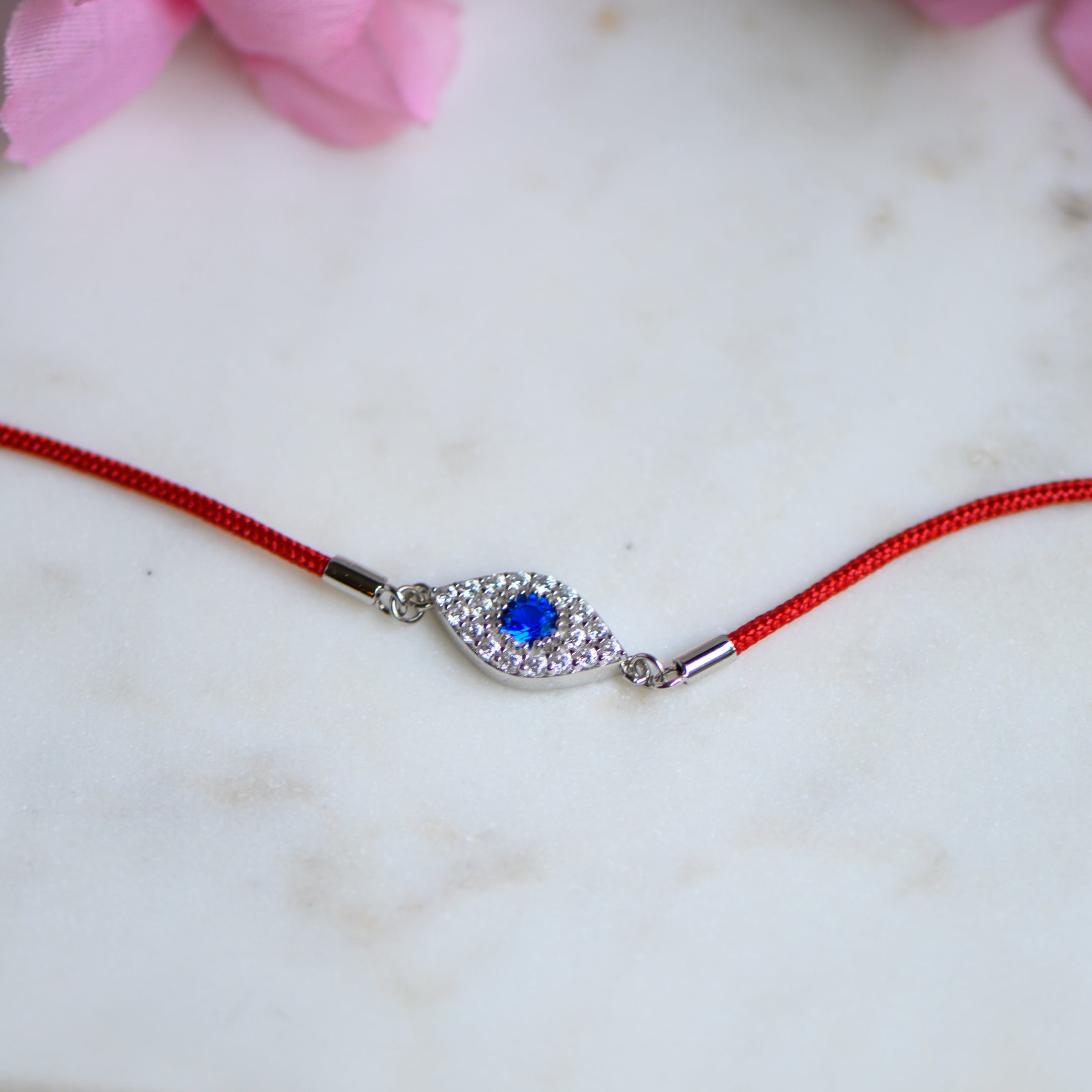 Red String Evil Eye Bracelet – Sami Jewels