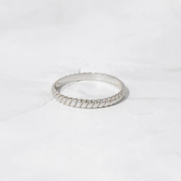 Stacking Rope Ring – Sami Jewels