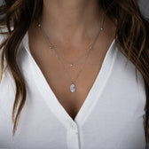 Oval Medallion Necklace – Sami Jewels