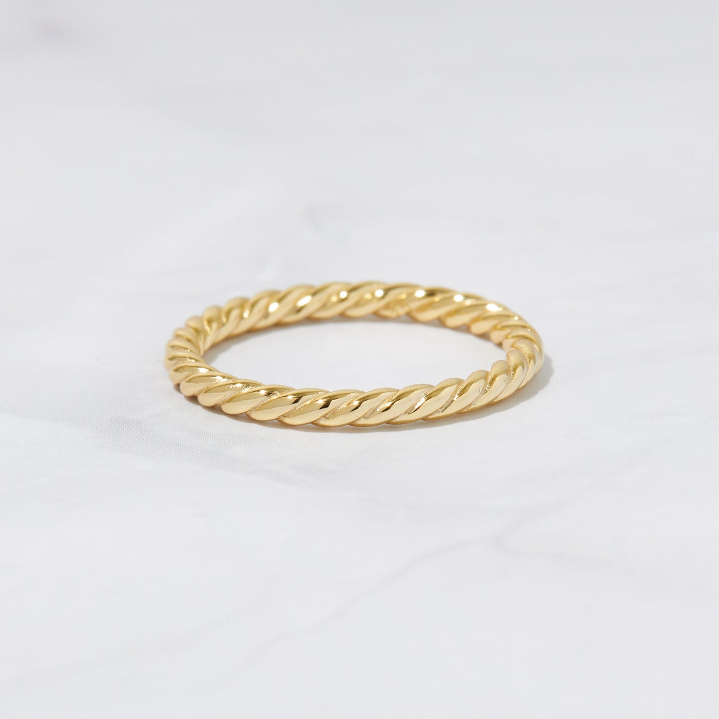 Thick Spiral Ring – Sami Jewels