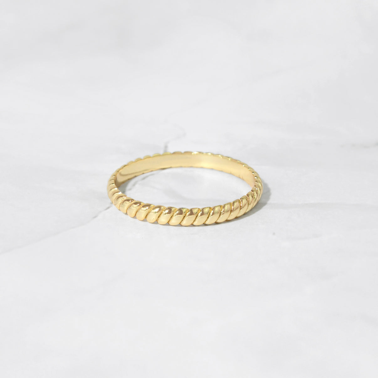 Stacking Rope Ring – Sami Jewels